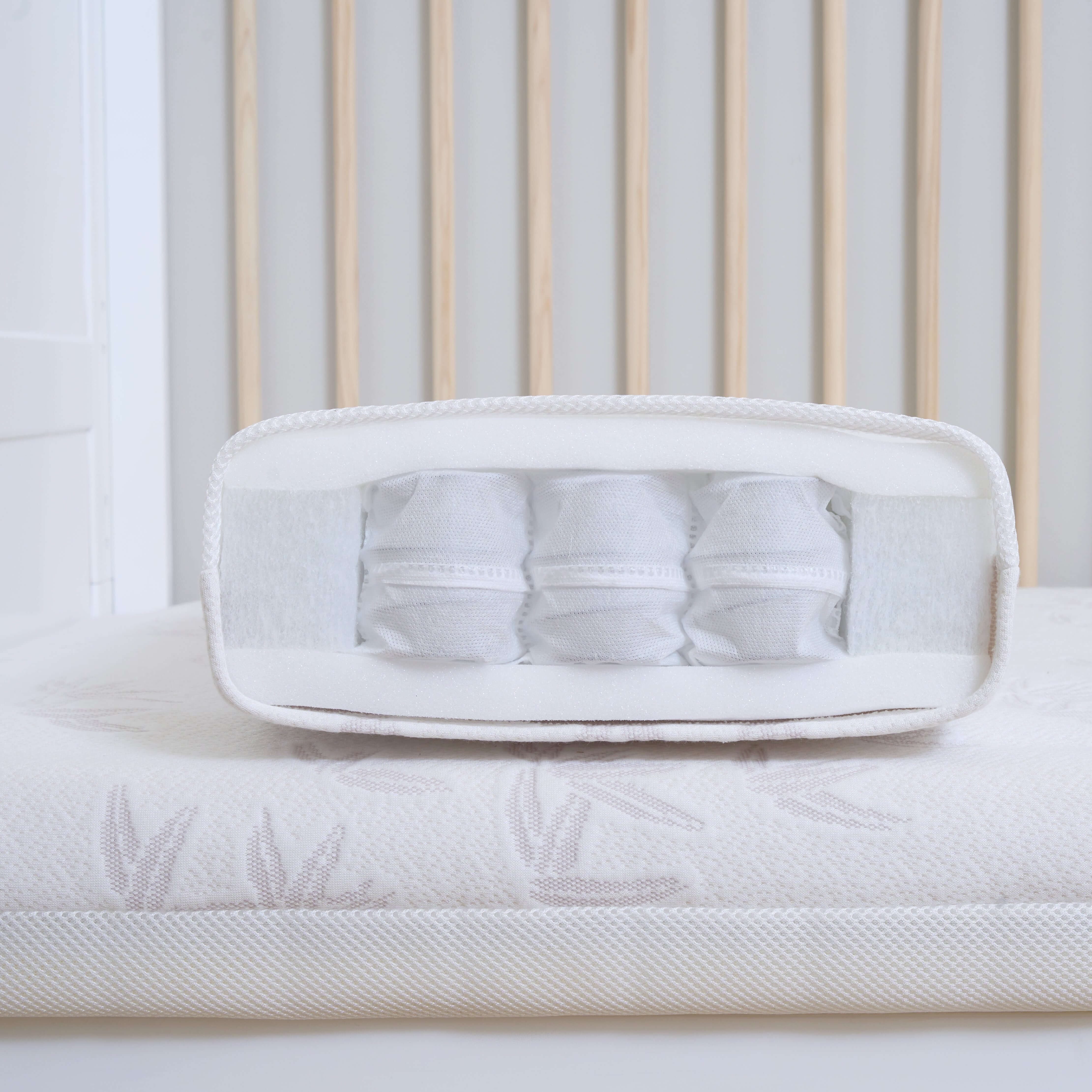 3D Mesh Reversible Pocket Sprung Foam Cot Bed Mattress | Cot Bed ...