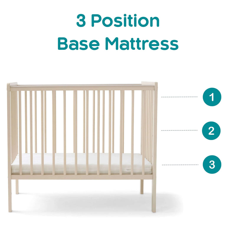 East Coast Space Saver Cot with Mattress Bundle | Cots, Cot Beds ...