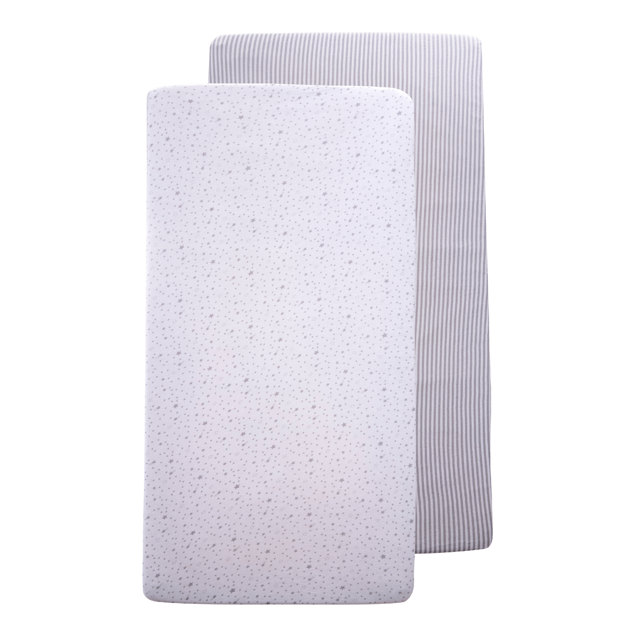 Stars & Stripes 2 Pack Fitted Cot Bed Sheets - 140 x 70 cm | Cot Baby ...