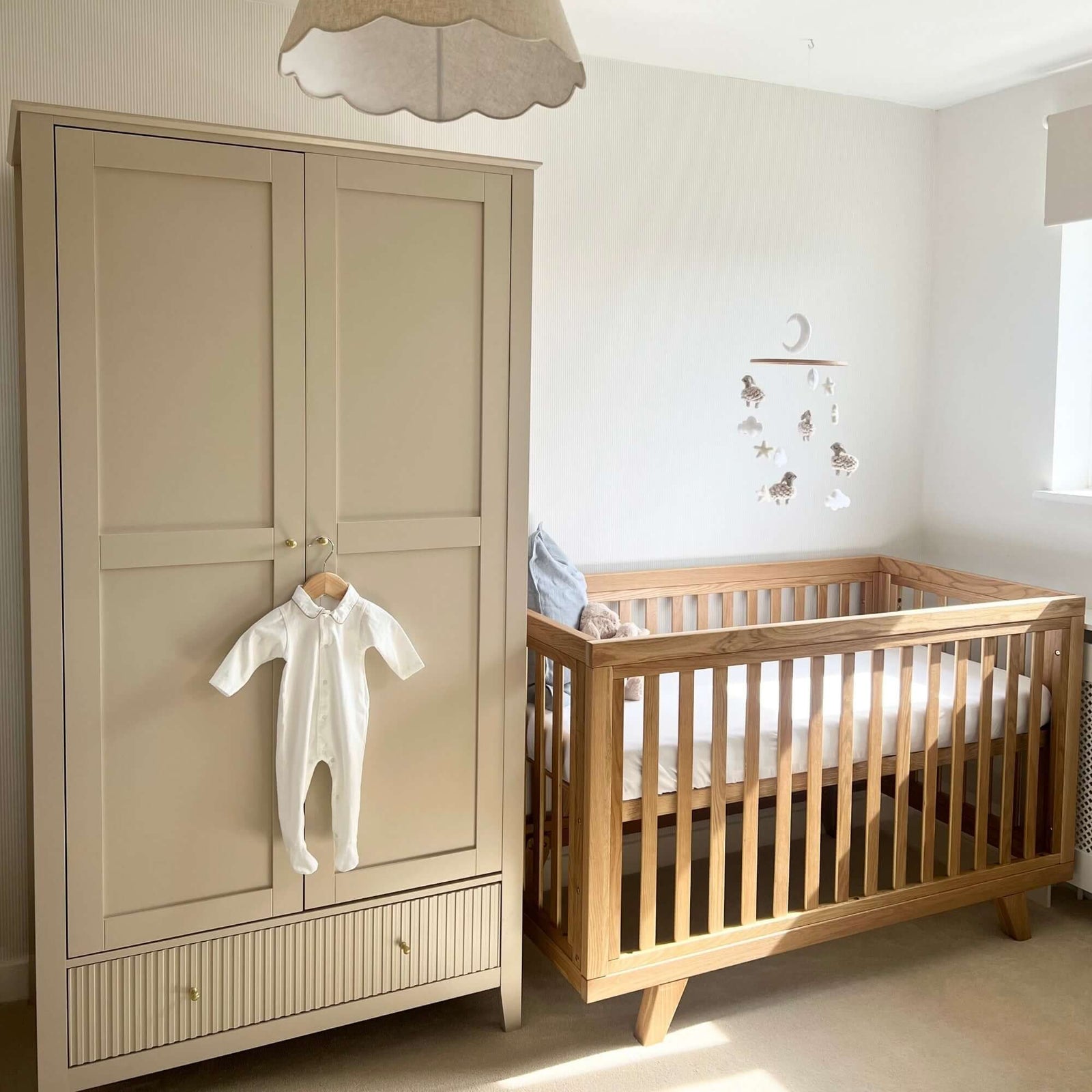Solid Oak Cot Bed | Cots, Cot Beds, Toddler & Kid Beds | Nursery ...