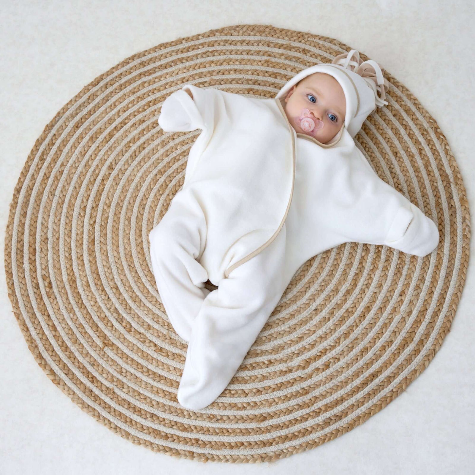 Star Fleece Baby Wrap Blanket | Cosy Baby Blankets | Winter Essentials ...