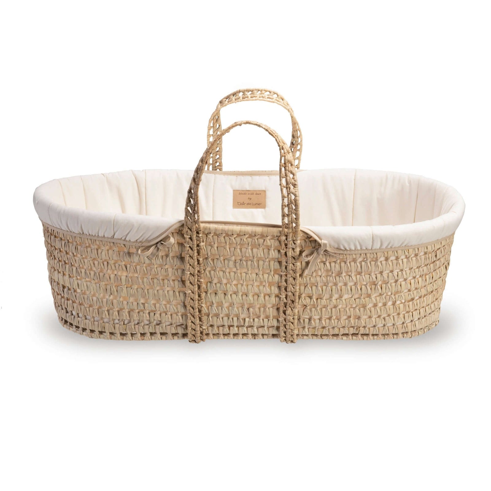 Organic Palm Moses Basket | Moses Baby Baskets & Bassinets | Organic ...
